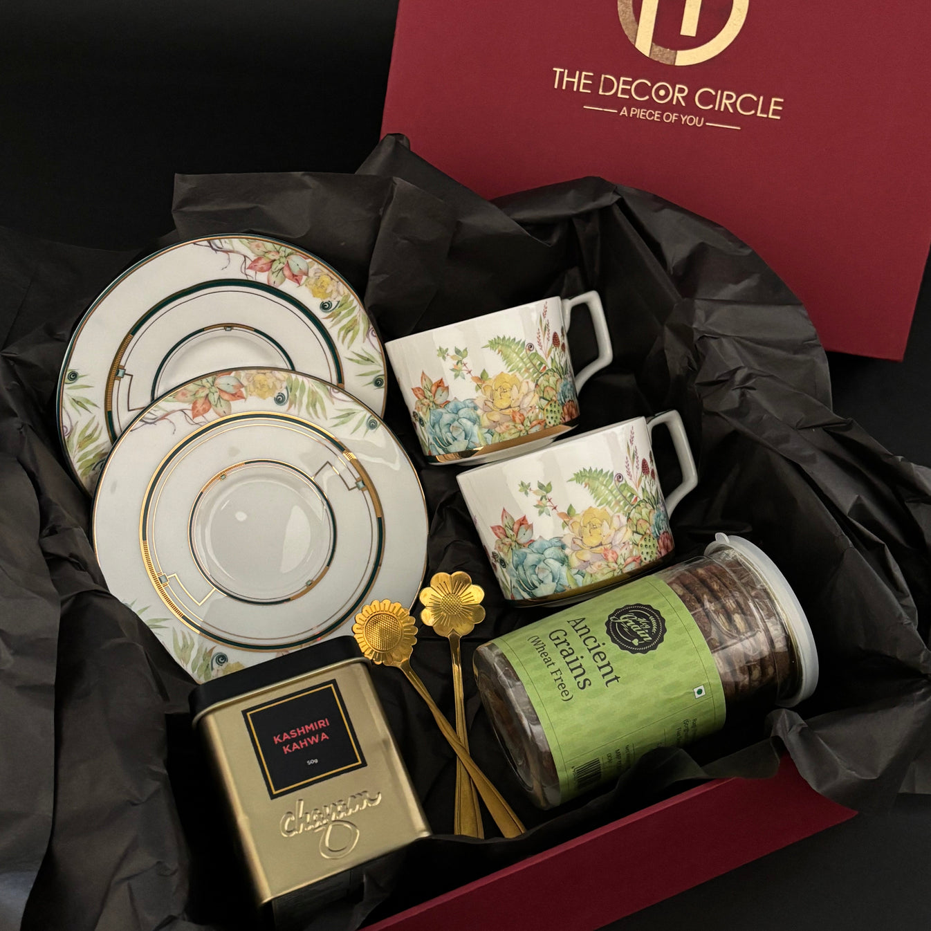Tea Cup Gift Hamper for House Warming – The Decor Circle