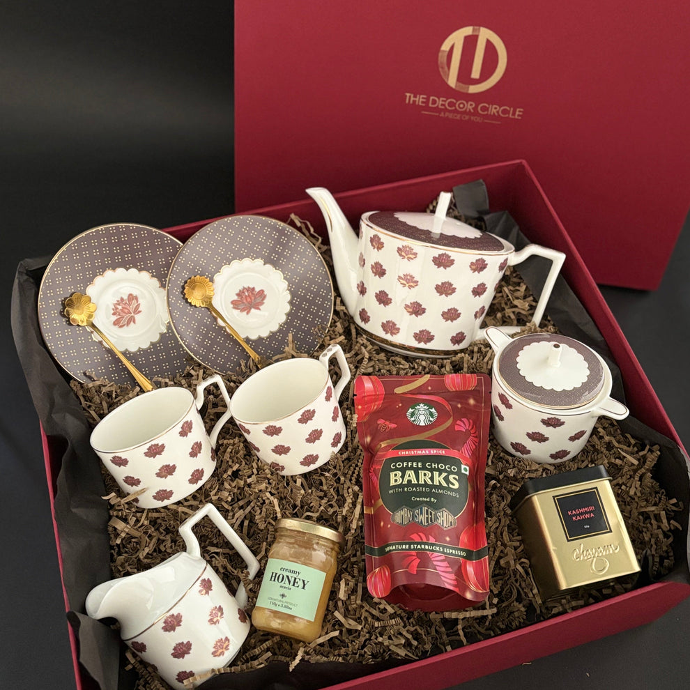 Tea Set Gift Hamper for House Warming – The Decor Circle