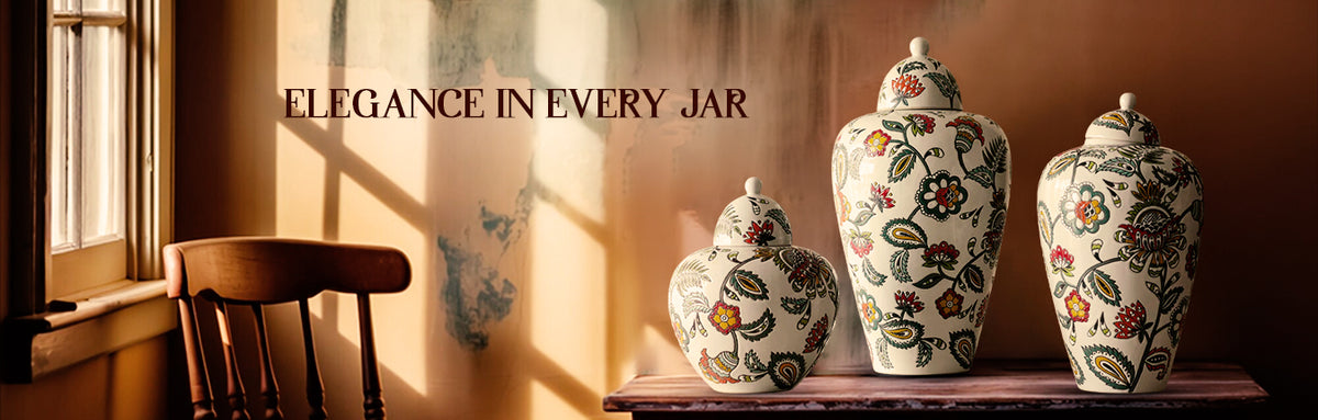 Buy Vintage Antique Glass Jars online | Porcelain Decorative Jars – The ...