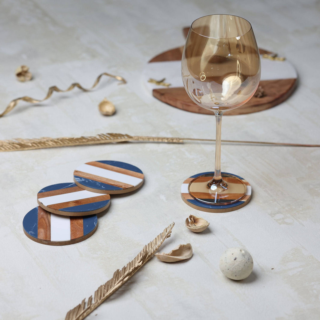 Buy Decorative Coaster Set, Luxury Coasters, Agate Coasters Online ...